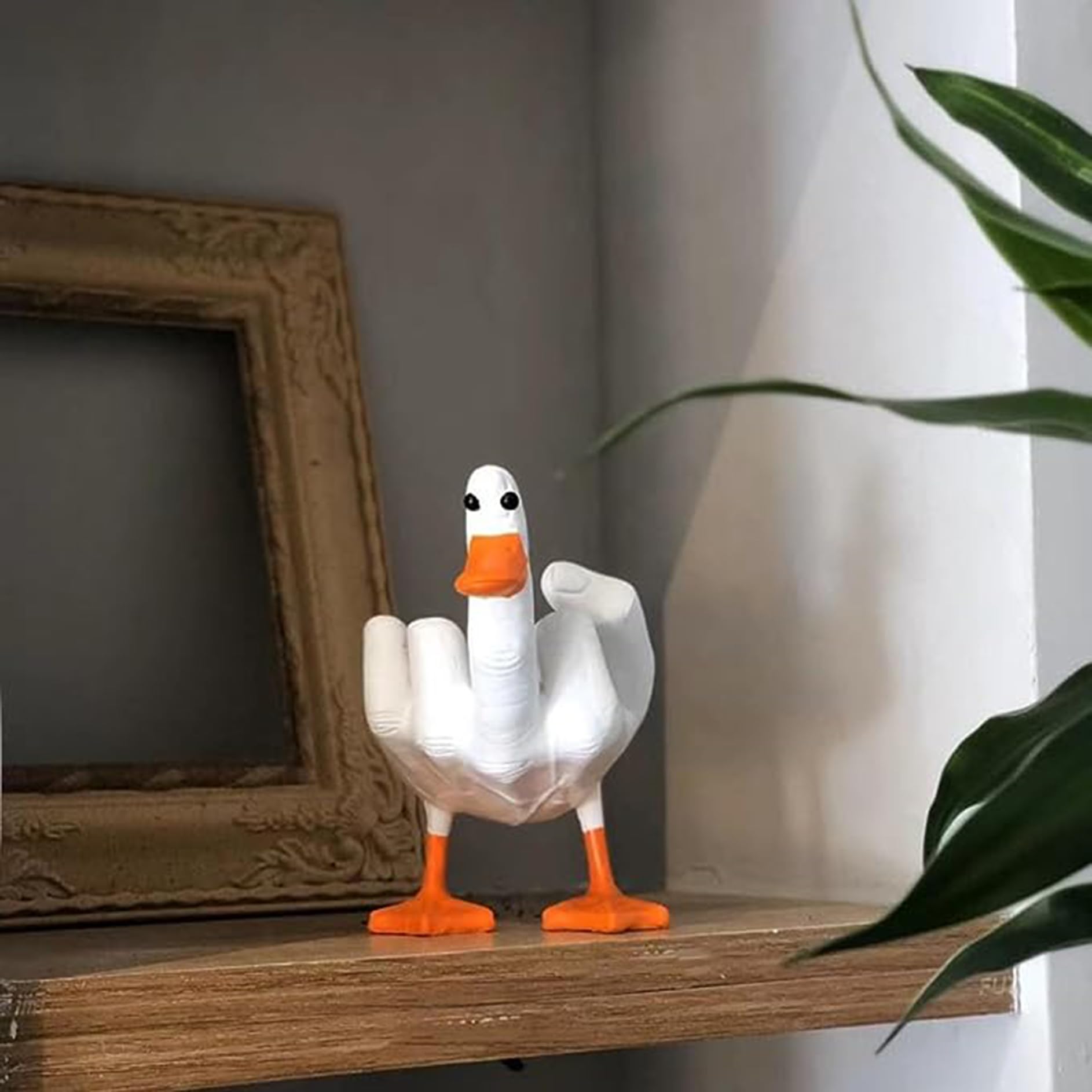 Middle Finger Duck Resin Ornament Cute Middle Finger Duck, 60% OFF