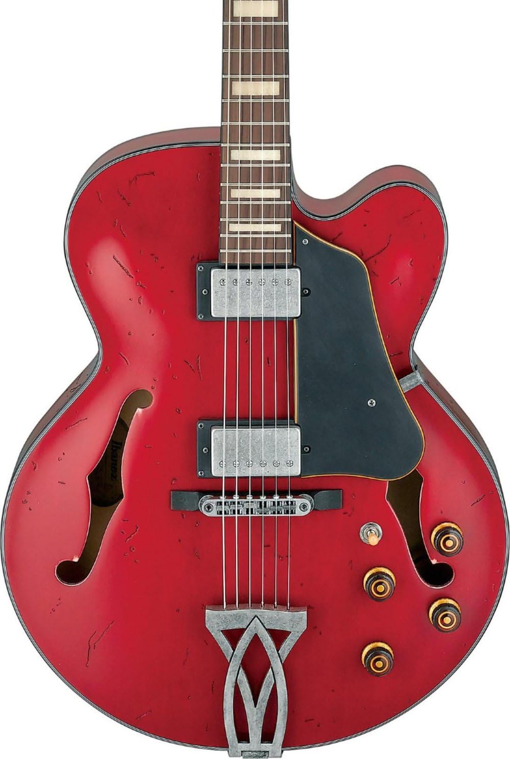 Ibanez Artcore Vintage AFV-10-TRL Transparent Cherry Red Low Gloss ...