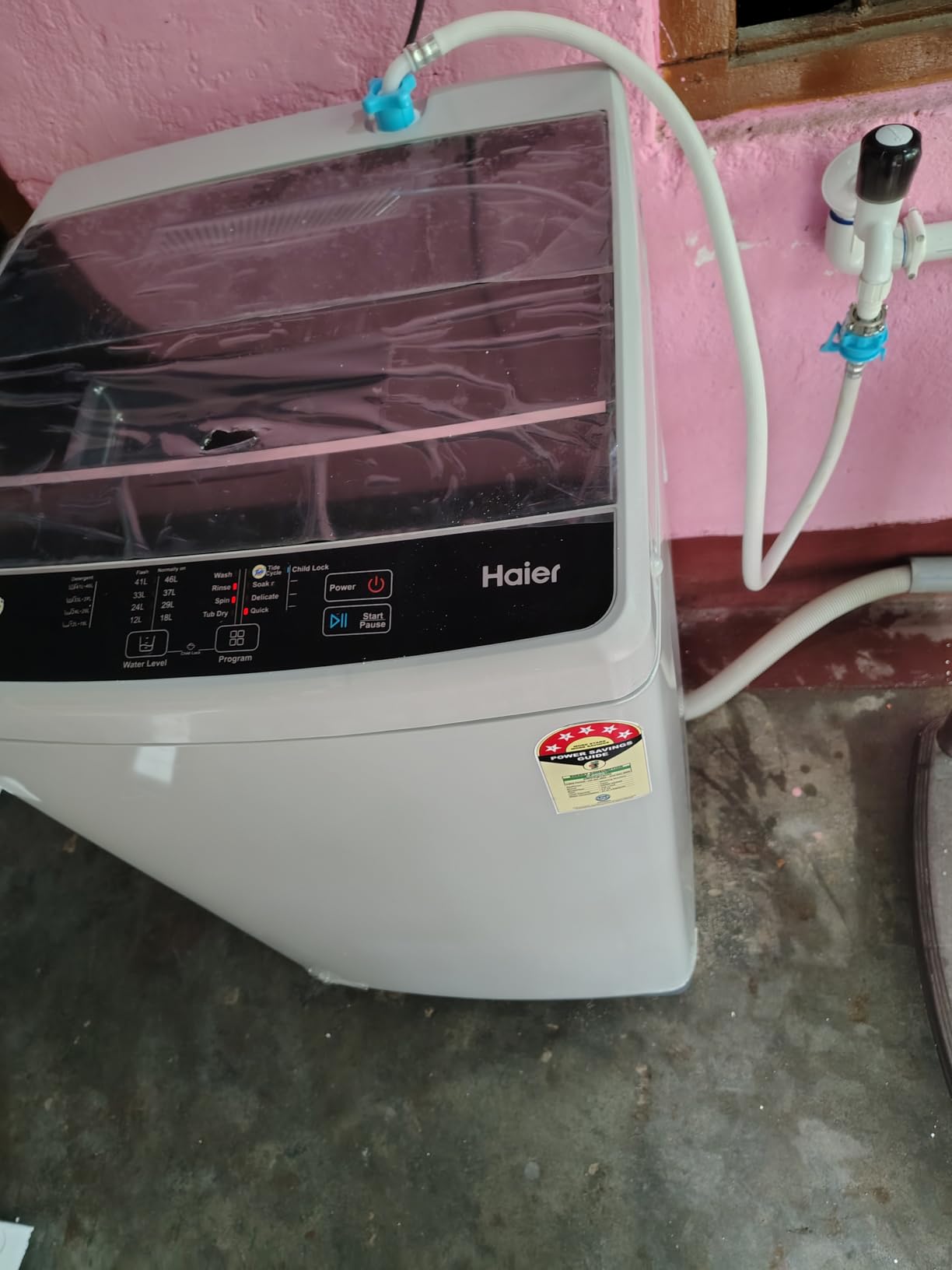 Haier 6 kg 5 Star Oceanus Wave Drum Washing Machine Fully Automatic Top ...
