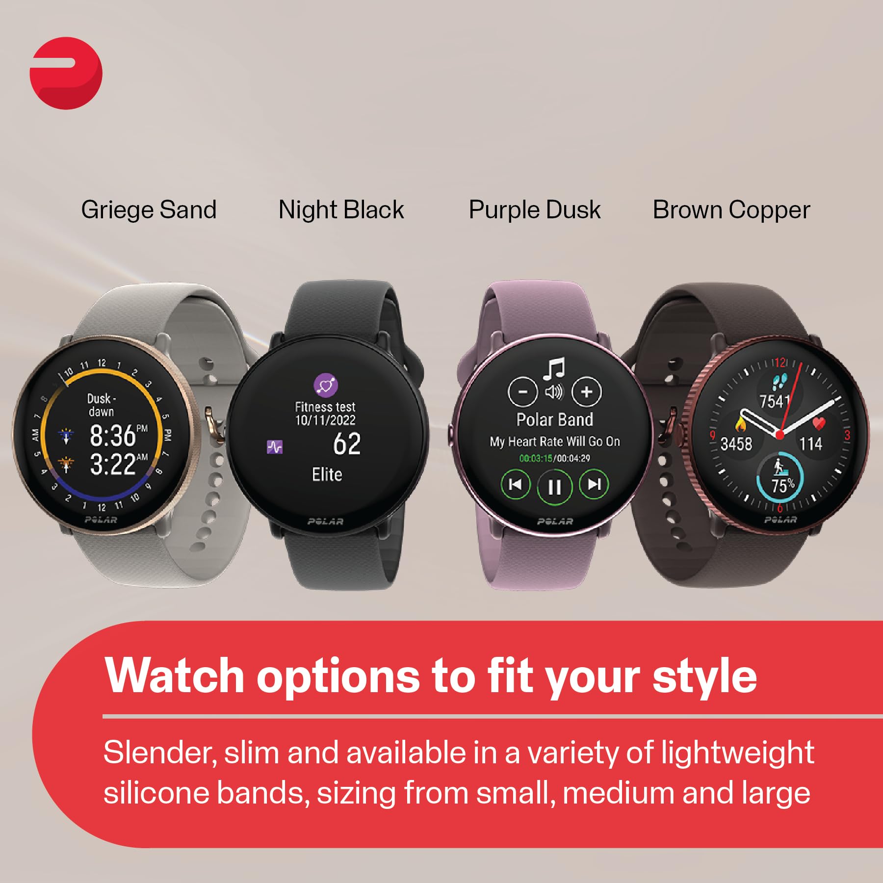 Snapklik.com : Polar Ignite 3 Series Fitness Tracking Smartwatch