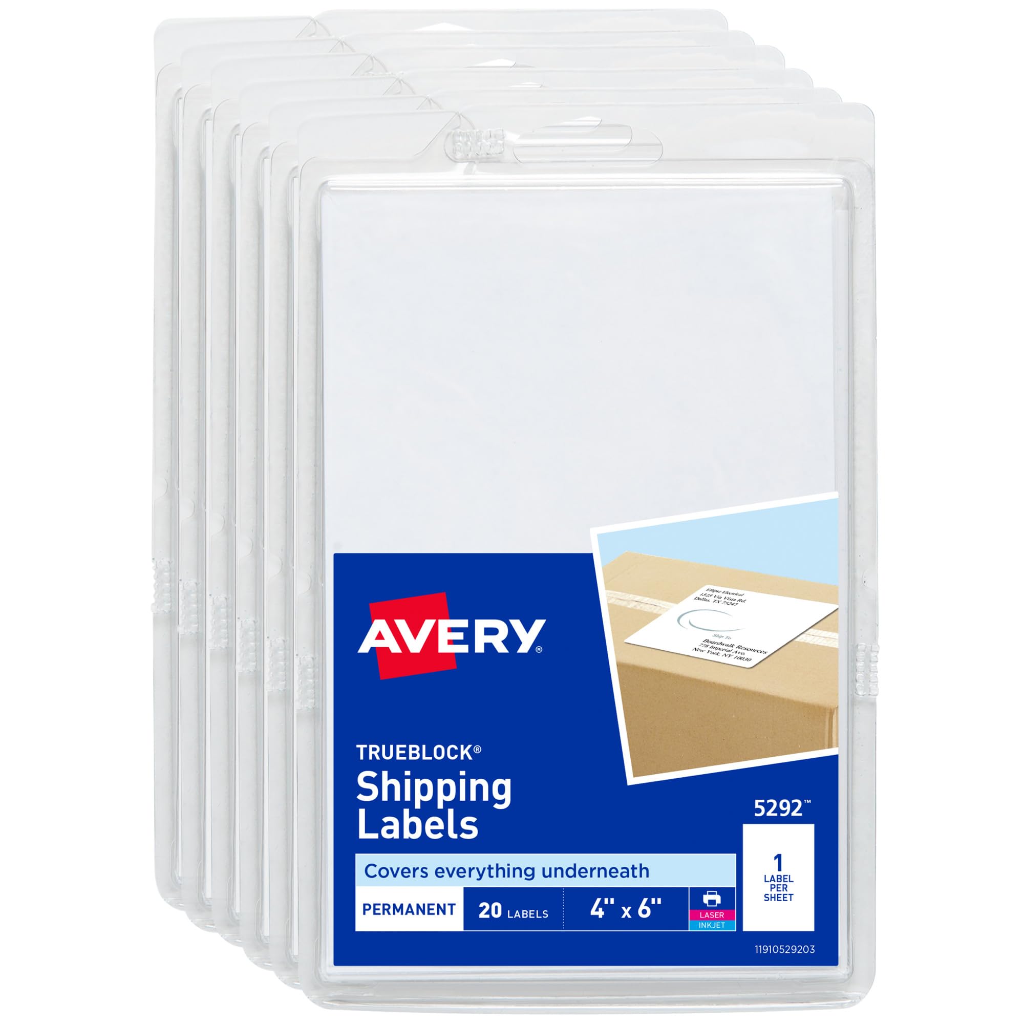 Avery Shipping Labels Avery Continuous Form Permanent Address Labels