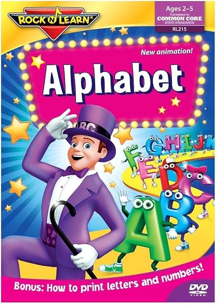 Amazon.co.jp: Rock N Learn: Alphabet [DVD] [Import] : DVD