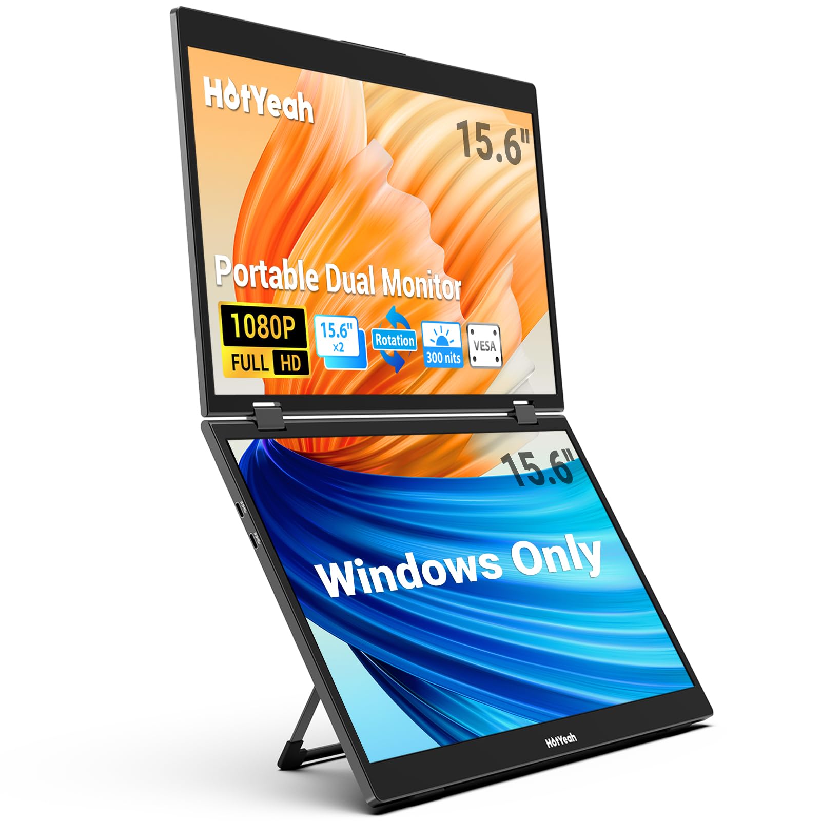 Amazon.com: HotYeah Extensor de pantalla triple para laptop, 15.6 ...