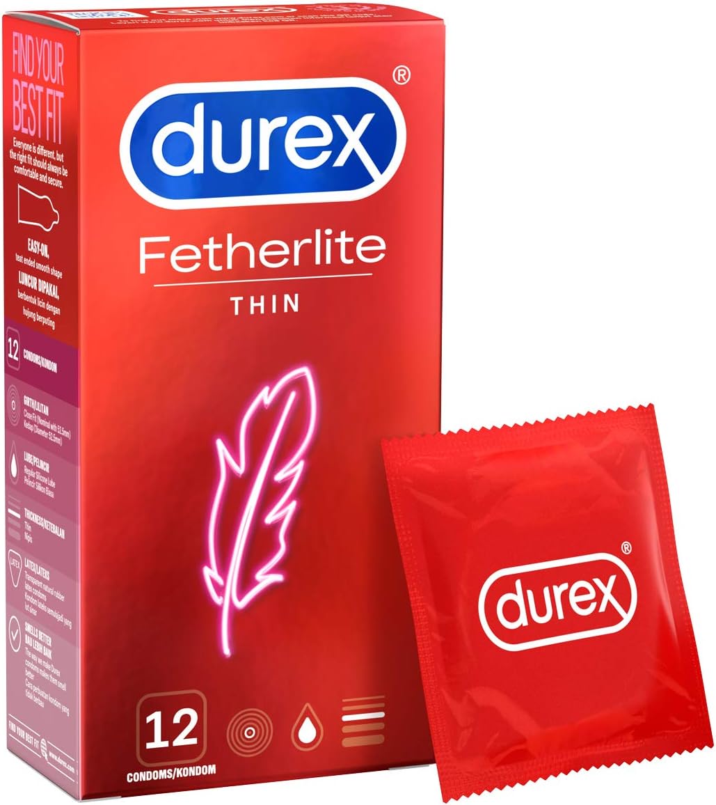 Durex Fetherlite Condoms - Box of 12 : Amazon.co.uk: Health & Personal Care