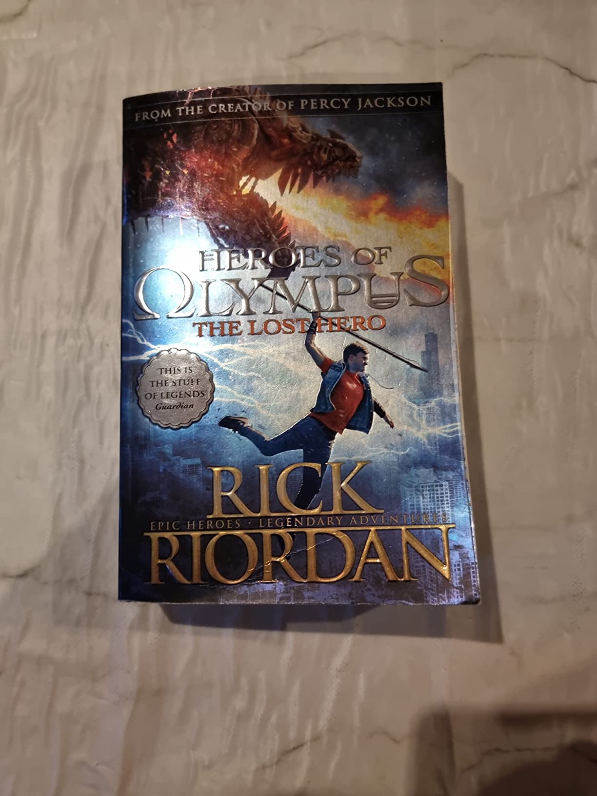 The Lost Hero (Heroes of Olympus, Book 1) by : Amazon.co.uk: CDs & Vinyl