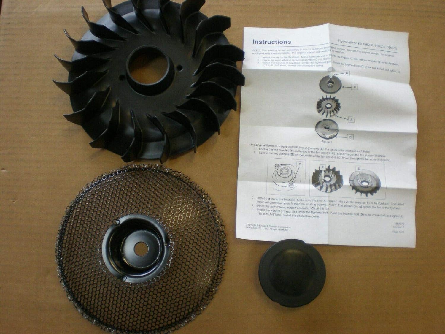 Amazon.com: Danlex New Replacement Flywheel fan kit Fits For Briggs ...