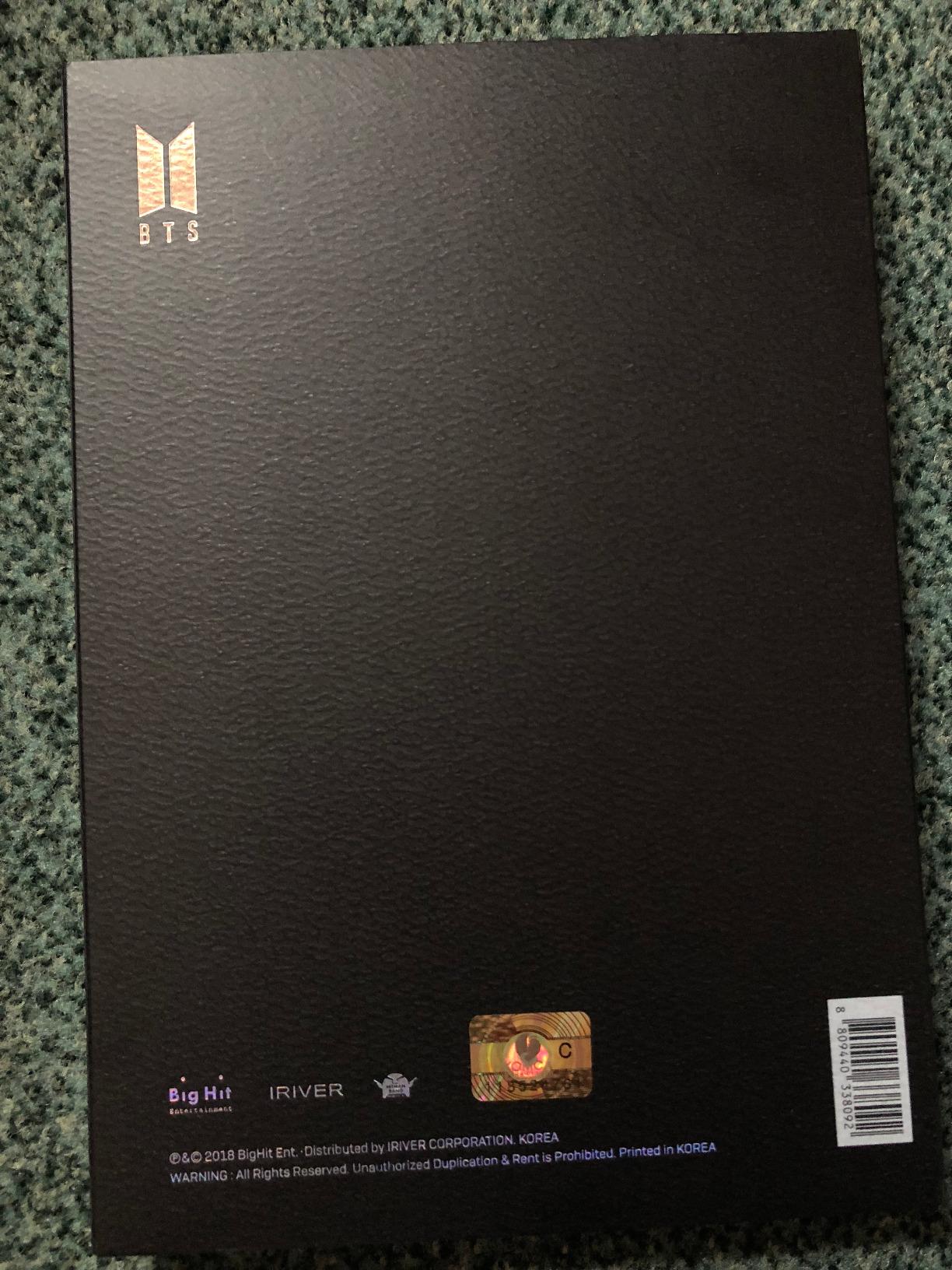 BTS 3rd Album - LOVE YOURSELF 轉 TEAR [ O ver. ] CD + Photobook + Mini ...