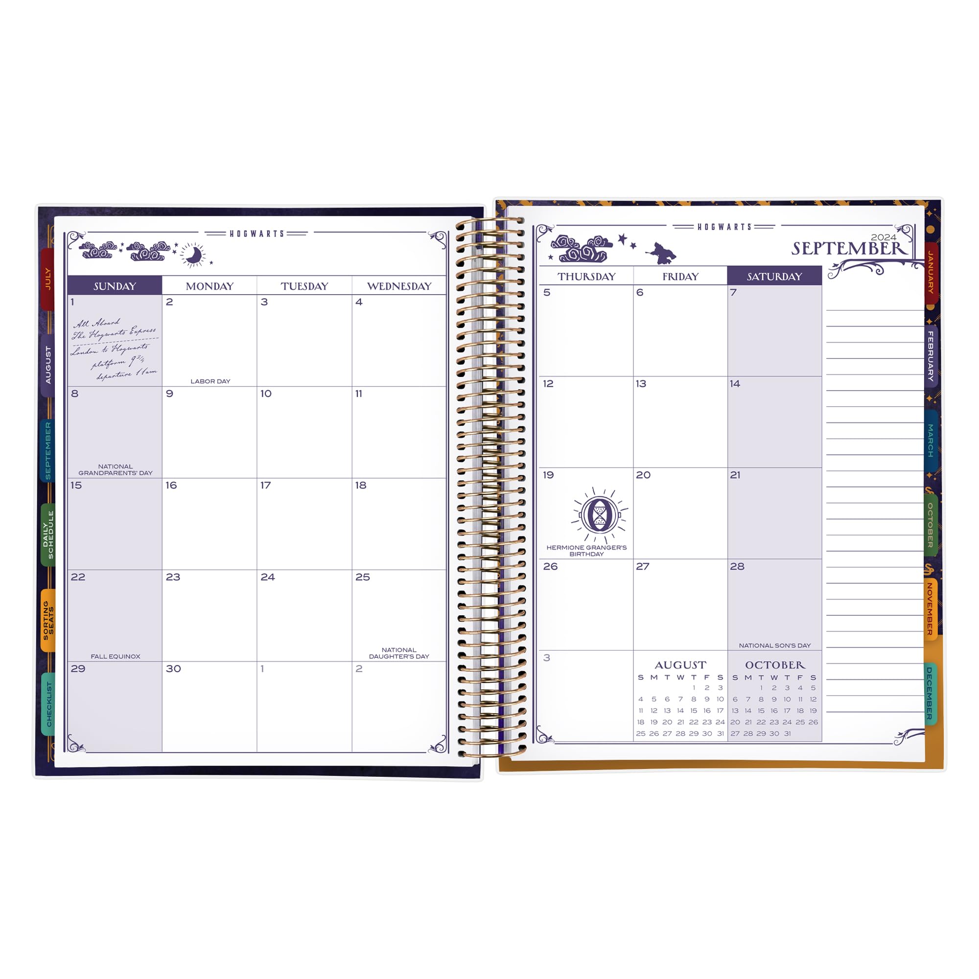Snapklik.com : Conquest Journals Harry Potter Hogwarts Teacher Planner ...