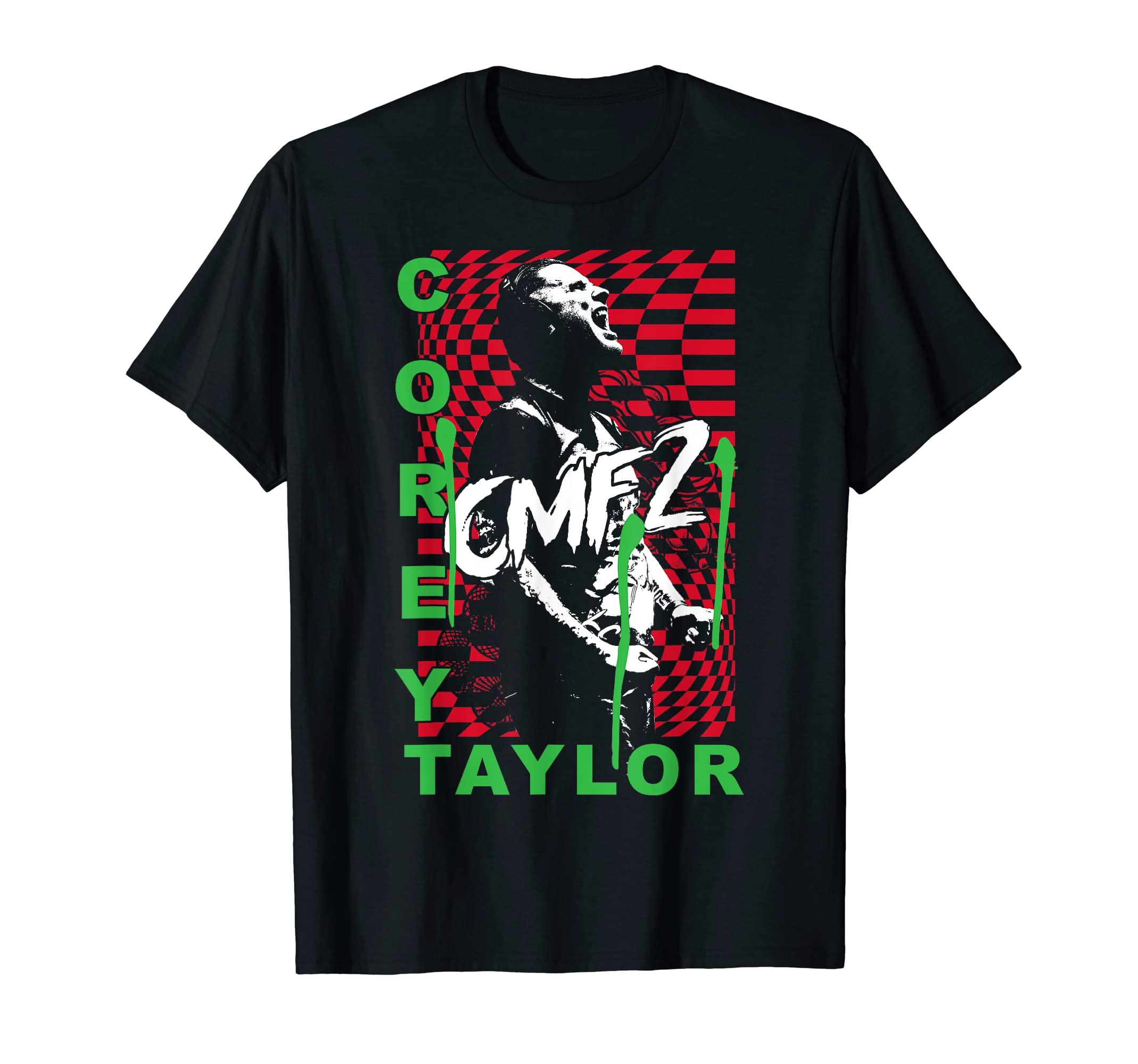 Amazon.com: Corey Taylor - Checker T-Shirt : Clothing, Shoes & Jewelry