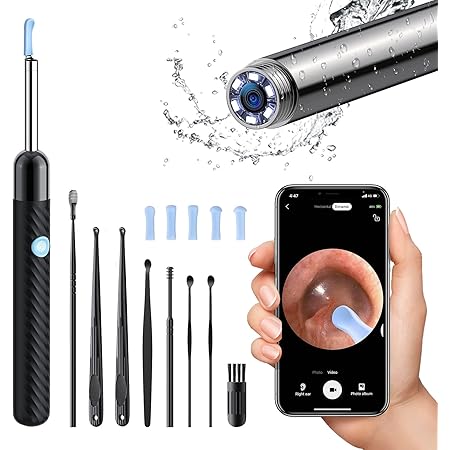 Amazon.com: Ear Wax Removal, Ear Cleaner with Camera(X3) : Health ...