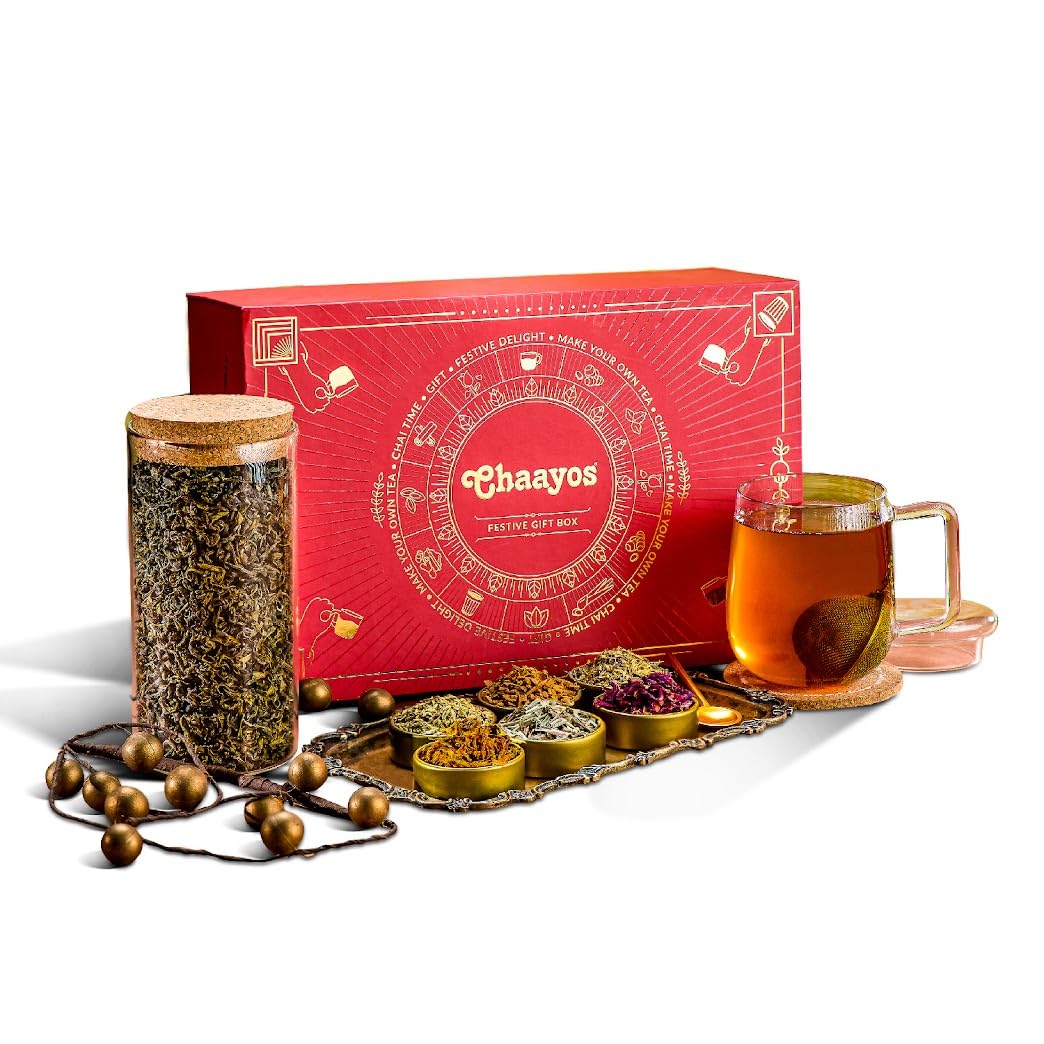 Chaayos Herbal Premium Gift Diwali Hampers | Contains Green Tea with ...