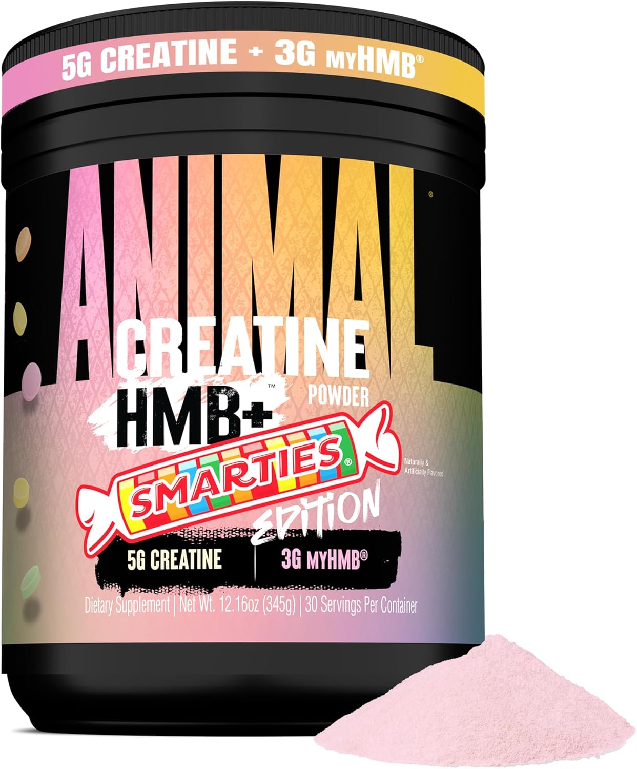 Amazon.com: Animal Creatine HMB Powder x Smarties - 3g myHMB + 5g ...