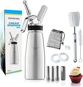 Amazon.com: Professional Whipped Cream Dispenser - Aluminum Cream ...