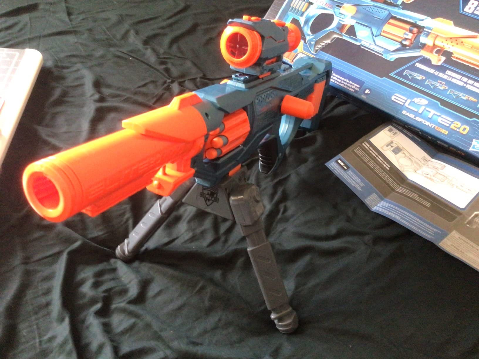 $9/mo - Finance Nerf Elite 2.0 Eaglepoint RD-8 Blaster - 8-Dart Drum ...
