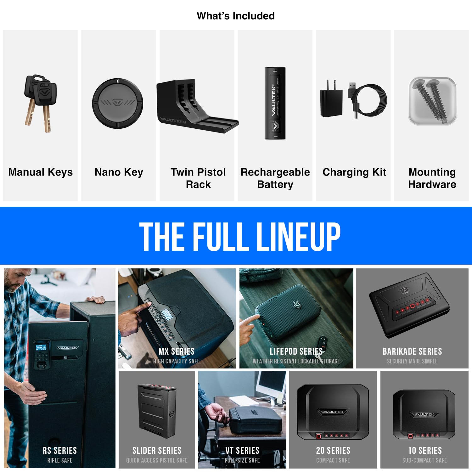 Snapklik.com : VAULTEK MXi Wi-Fi And Biometric Safe High Capacity ...