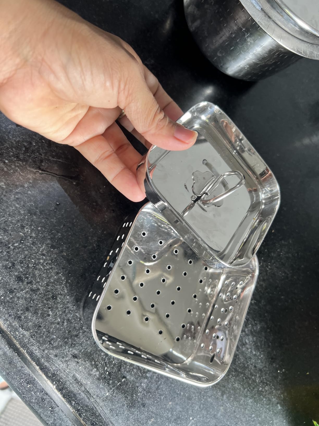 Buy Expresso Stainless Steel Square Shape Indian Paneer/Tofu Press ...