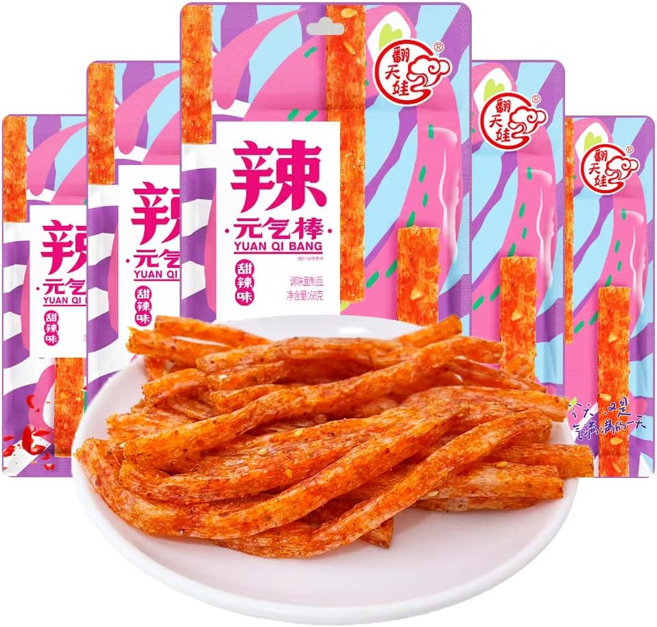 Mkostlich Latiao Spicy Strips, Gluten Latiao Sweet and Spicy, Latiao ...