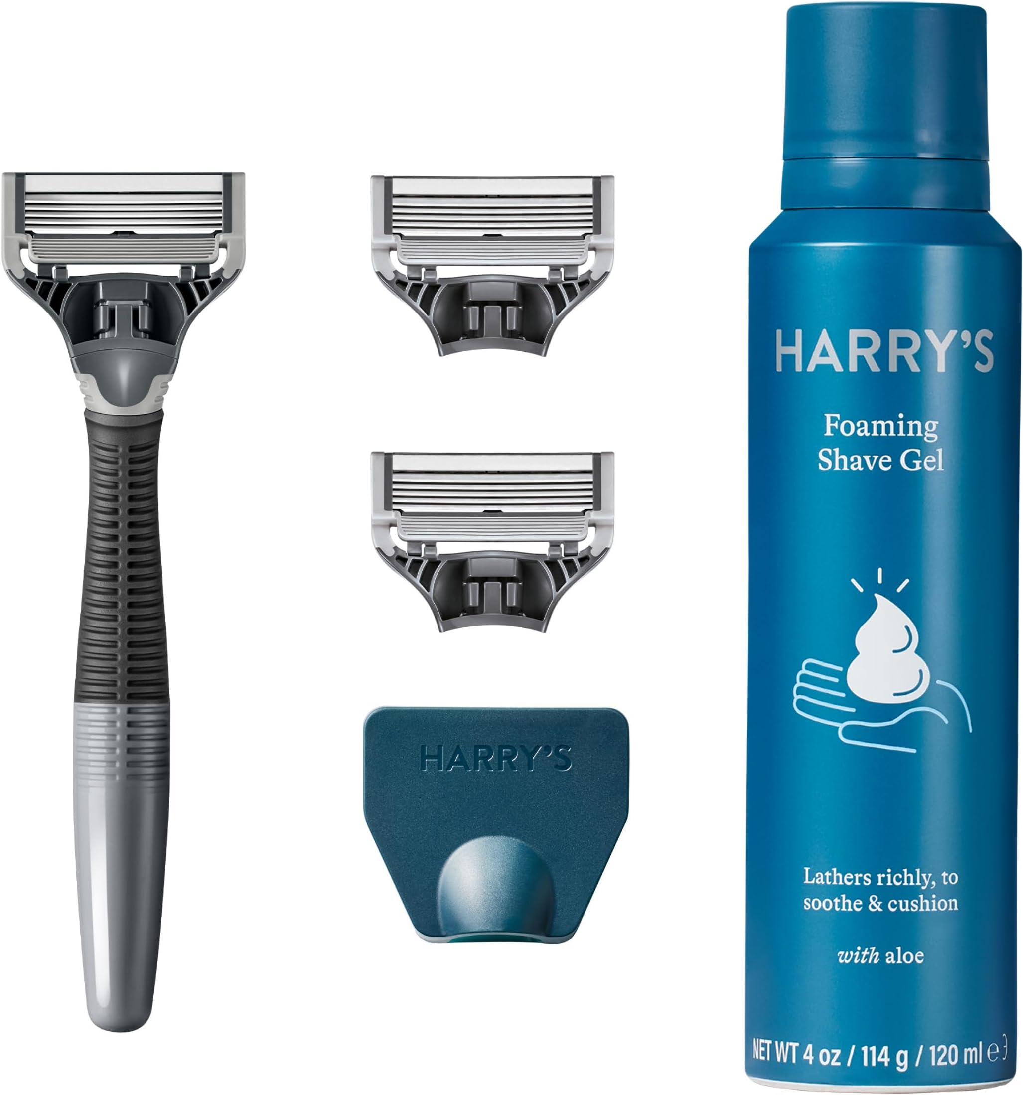 Amazon.com: Gillette Heated Razor for Men, Starter Shave Kit by ...