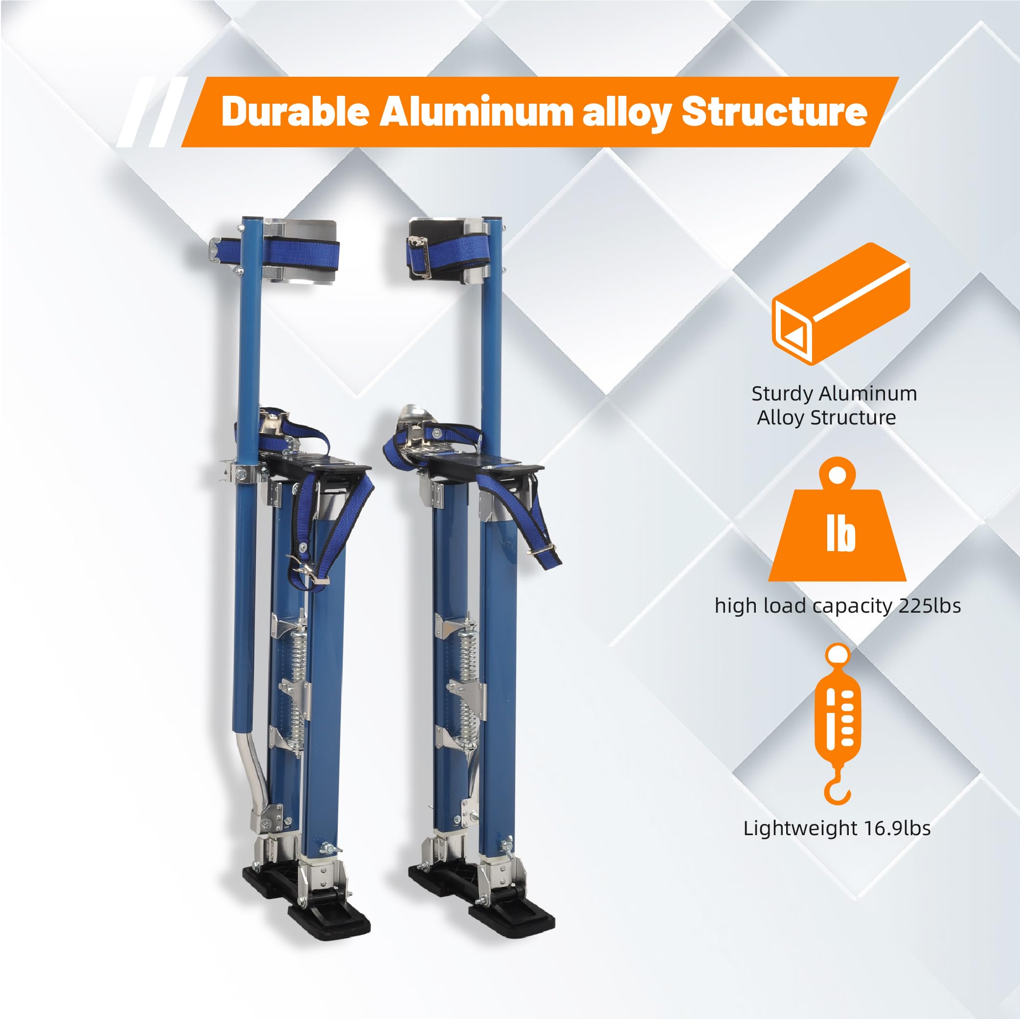Snapklik.com : Higehio 24"-40" Professional Drywall Stilts For Adults ...