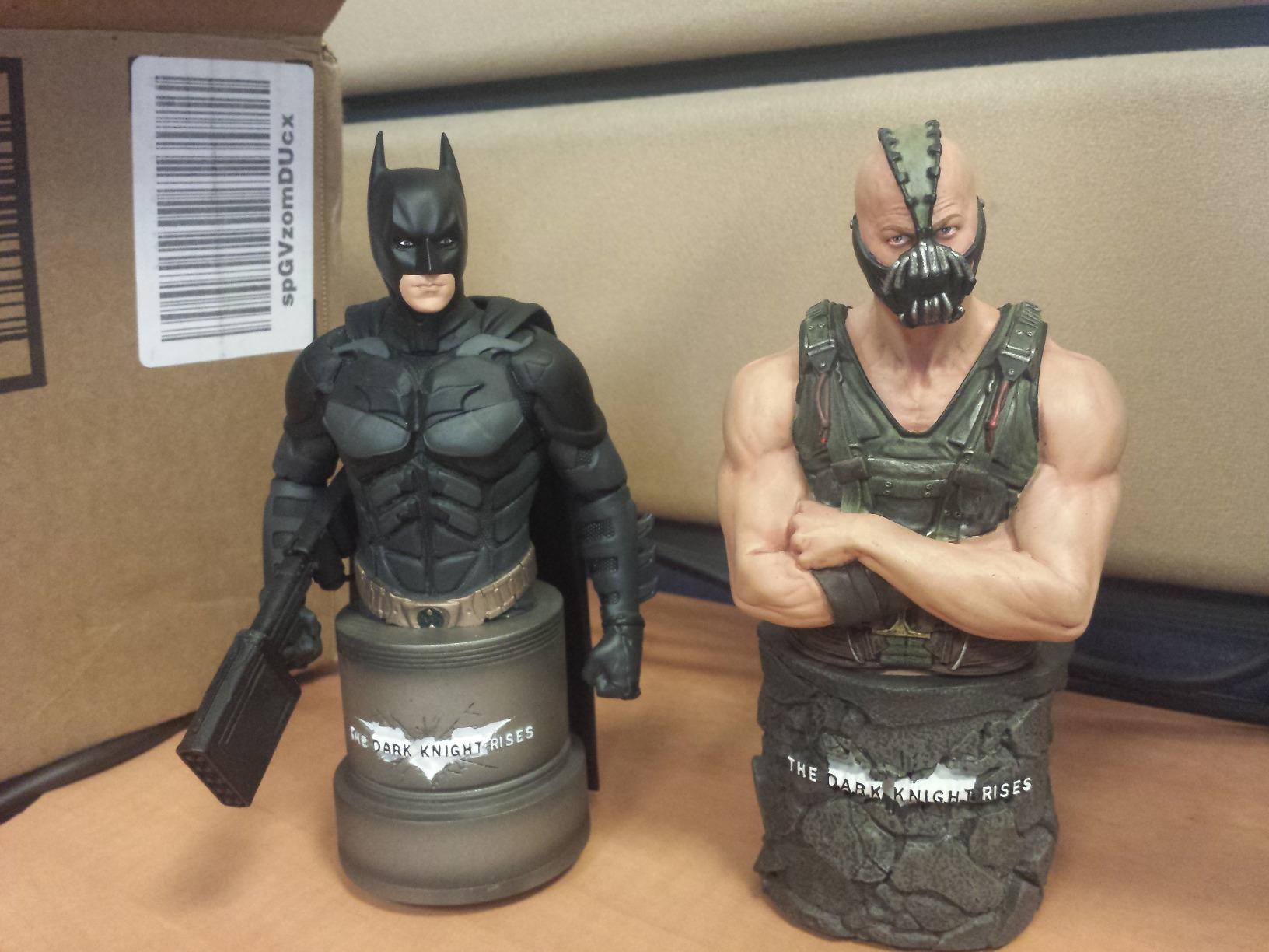 Amazon.com: DC Direct The Dark Knight Rises: Bane Bust : Toys & Games