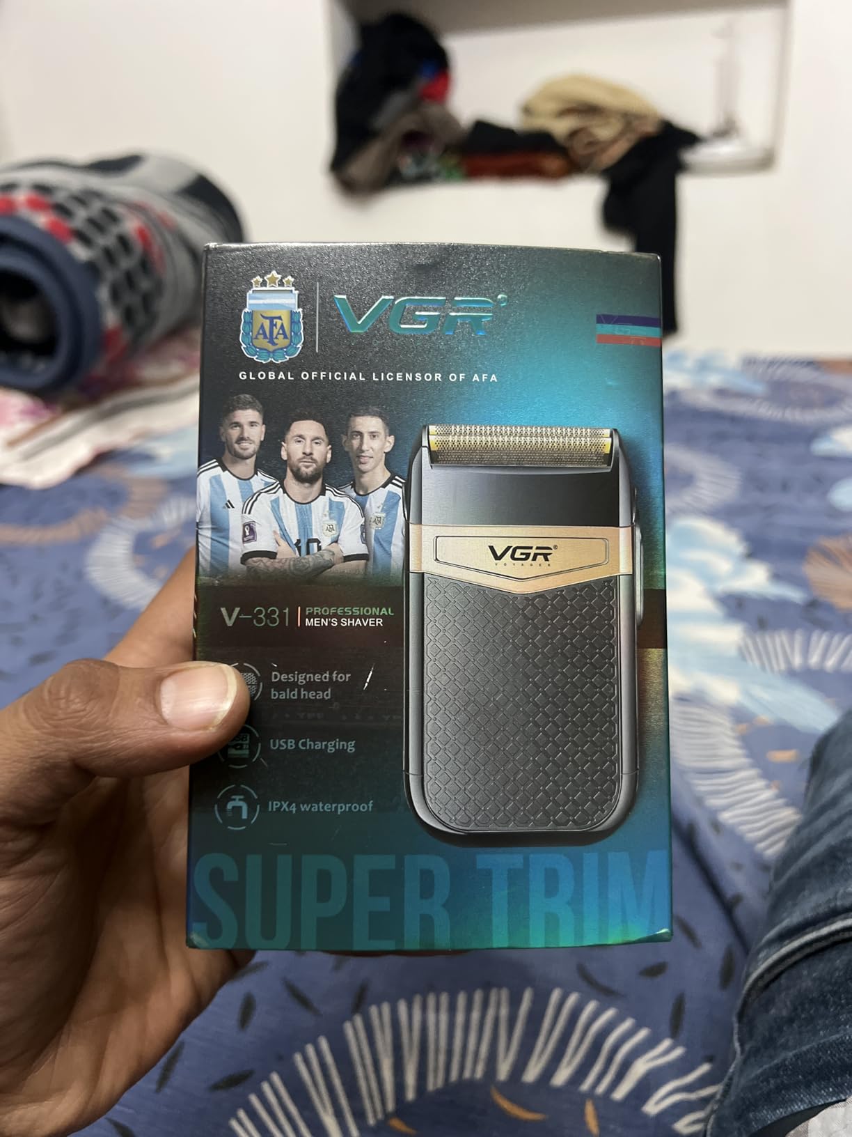 VGR V-331 Electric UltraThin Shavers for Men, 3-Speeds Electric Razor ...