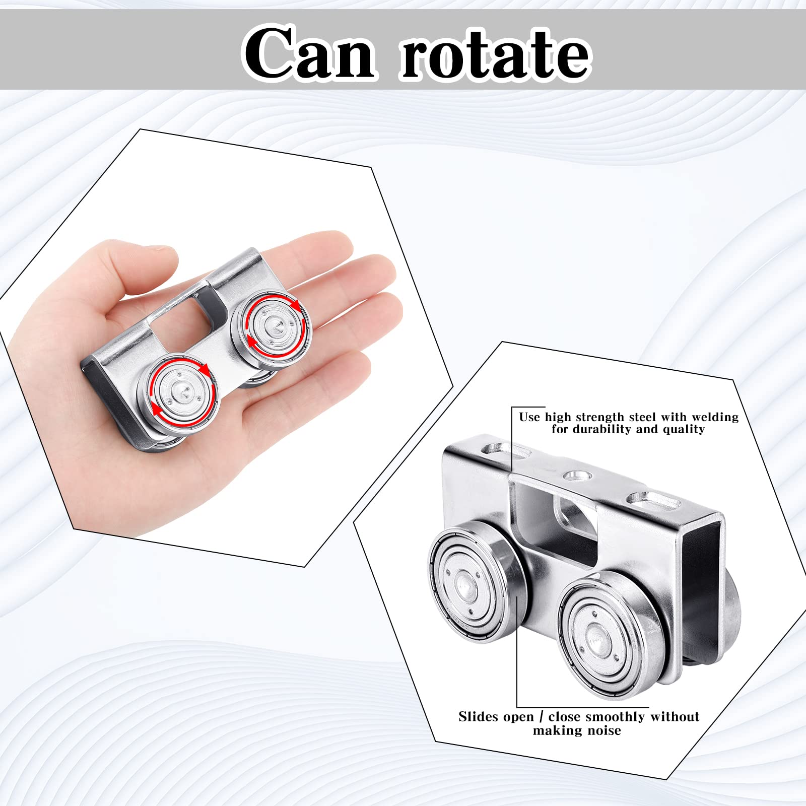 Snapklik.com : Tudomro Electric Hoist Installation Roller Trolley For 1 ...