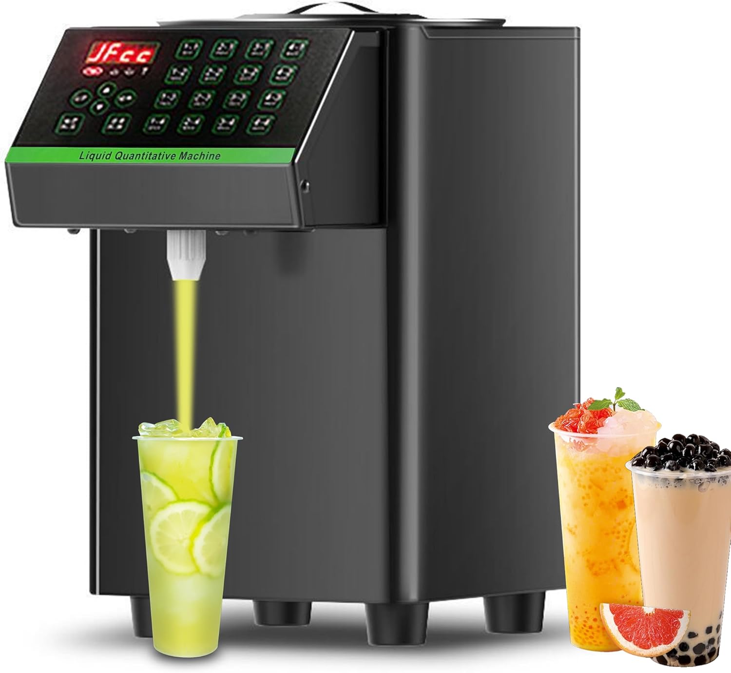 Amazon.com: Mvckyi 8L Automatic Fructose Dispenser Syrup Dispenser, 16 ...