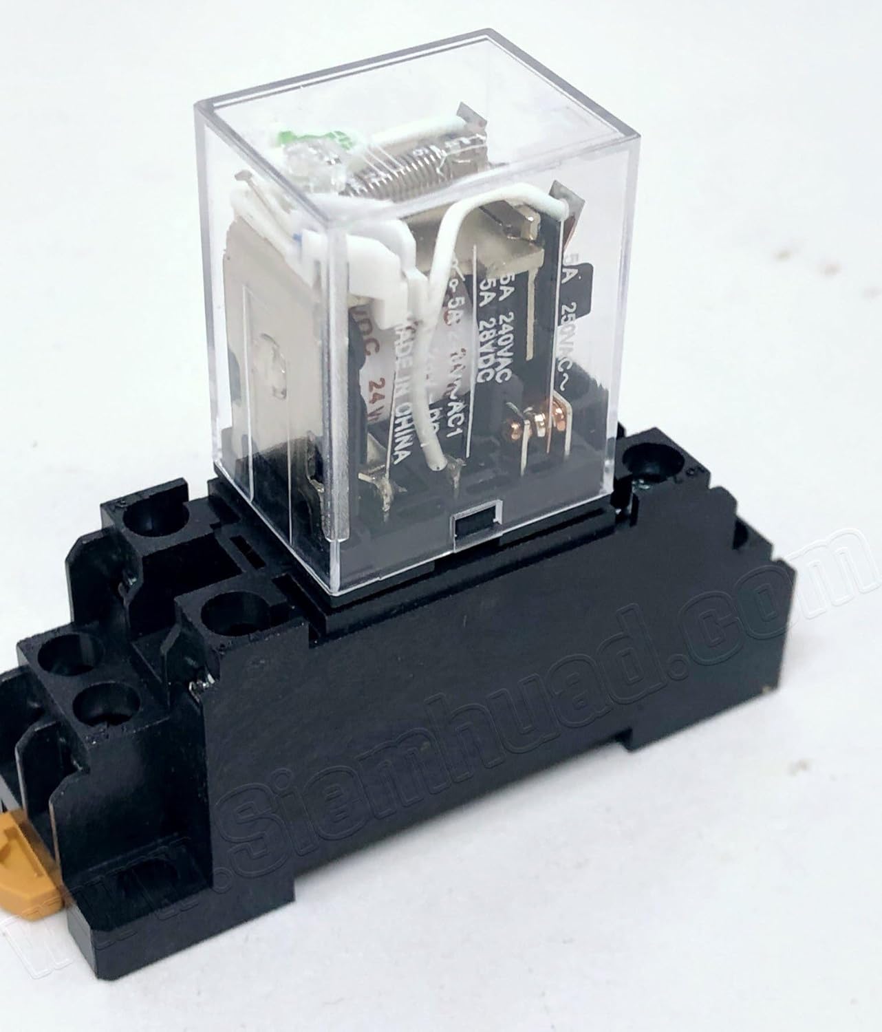 MY2N 8 PIN ELECTRIC RELAY 24VDC COIL VOLTAGE (10piece pack) : Amazon.in ...