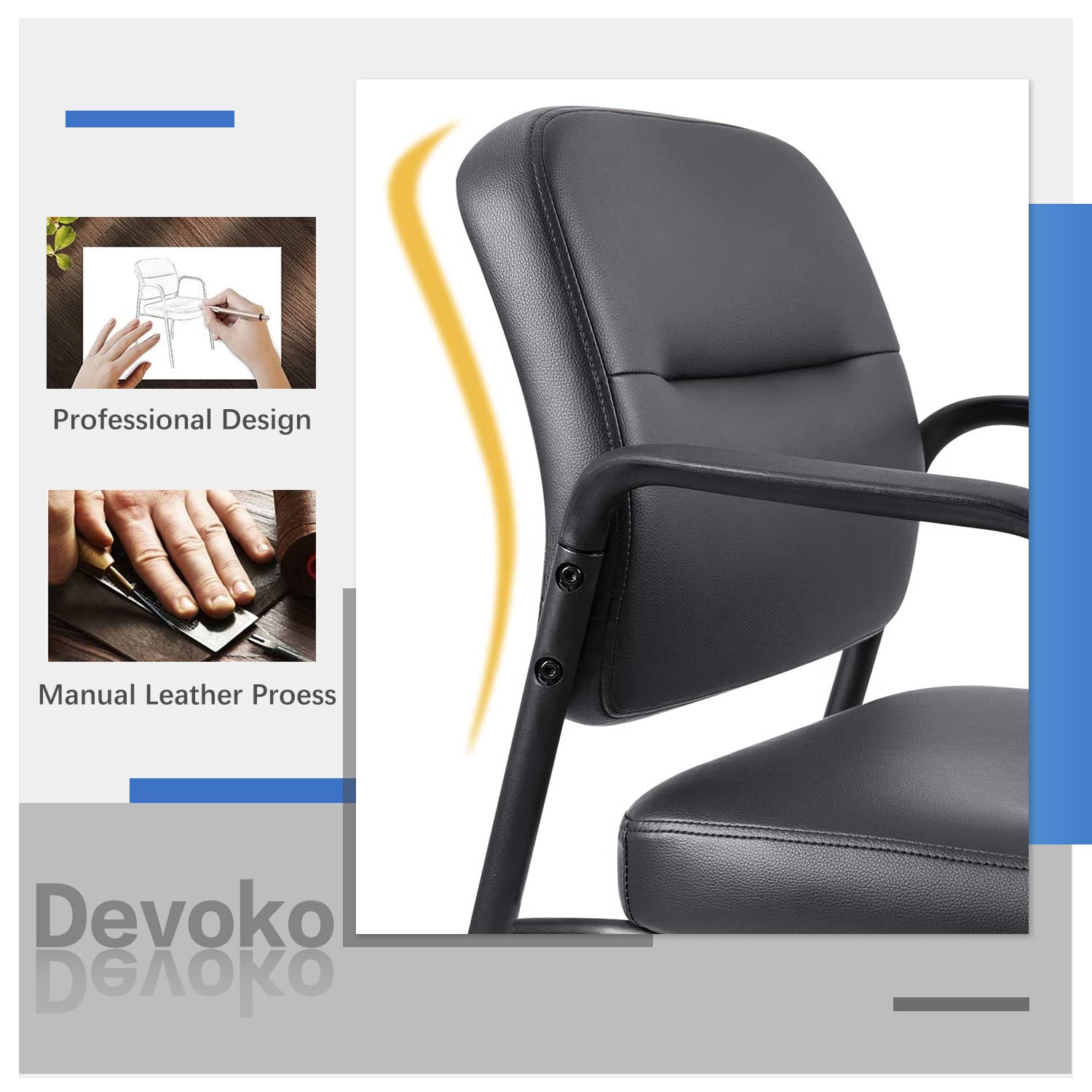 Snapklik.com : Devoko Waiting Room Office Reception Chairs Executive ...