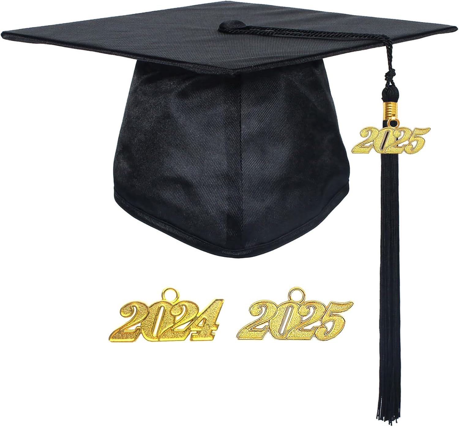 Amazon.com: MyGradDay Kindergarten Shiny Graduation Cap with 2024+2025 ...