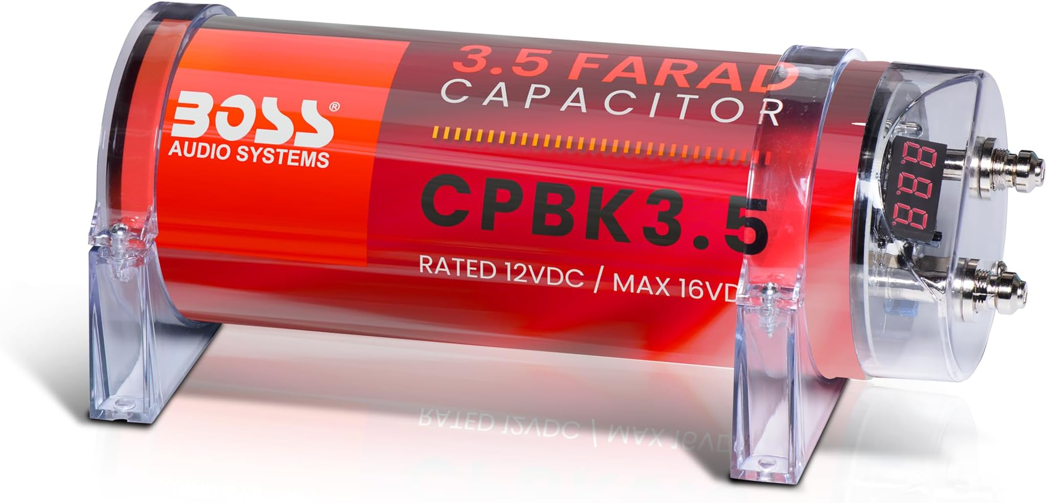 Amazon.com: Planet Audio PCBLK2.0 – 2 Farad Car Capacitor for Energy ...