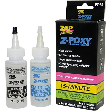Amazon.com: Pacer Technology (Zap) Pacer Technology (Zap) Z-Poxy 5 Minute Set, 4 oz : Beauty ...