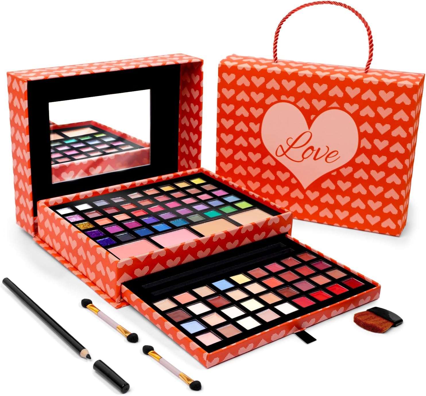 Amazon.com : Toysical 2-Tier Makeup for Teens - Kids Makeup Kit for ...