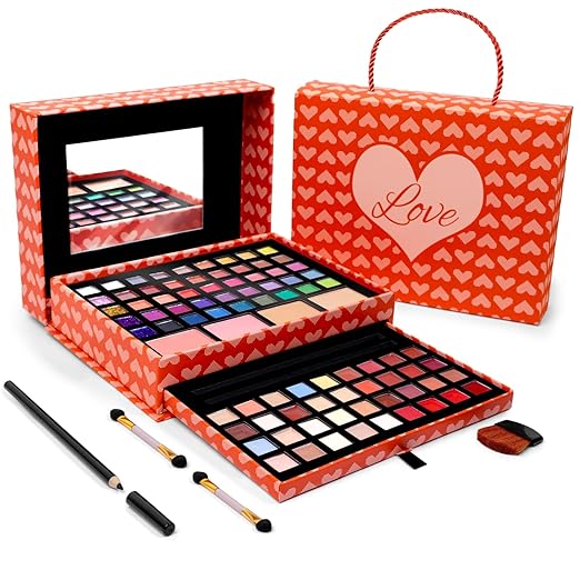 Amazon.com : Toysical 2-Tier Makeup for Teens - Kids Makeup Kit for ...