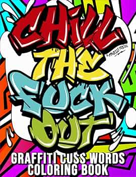 graffiti coloring pages kind words
