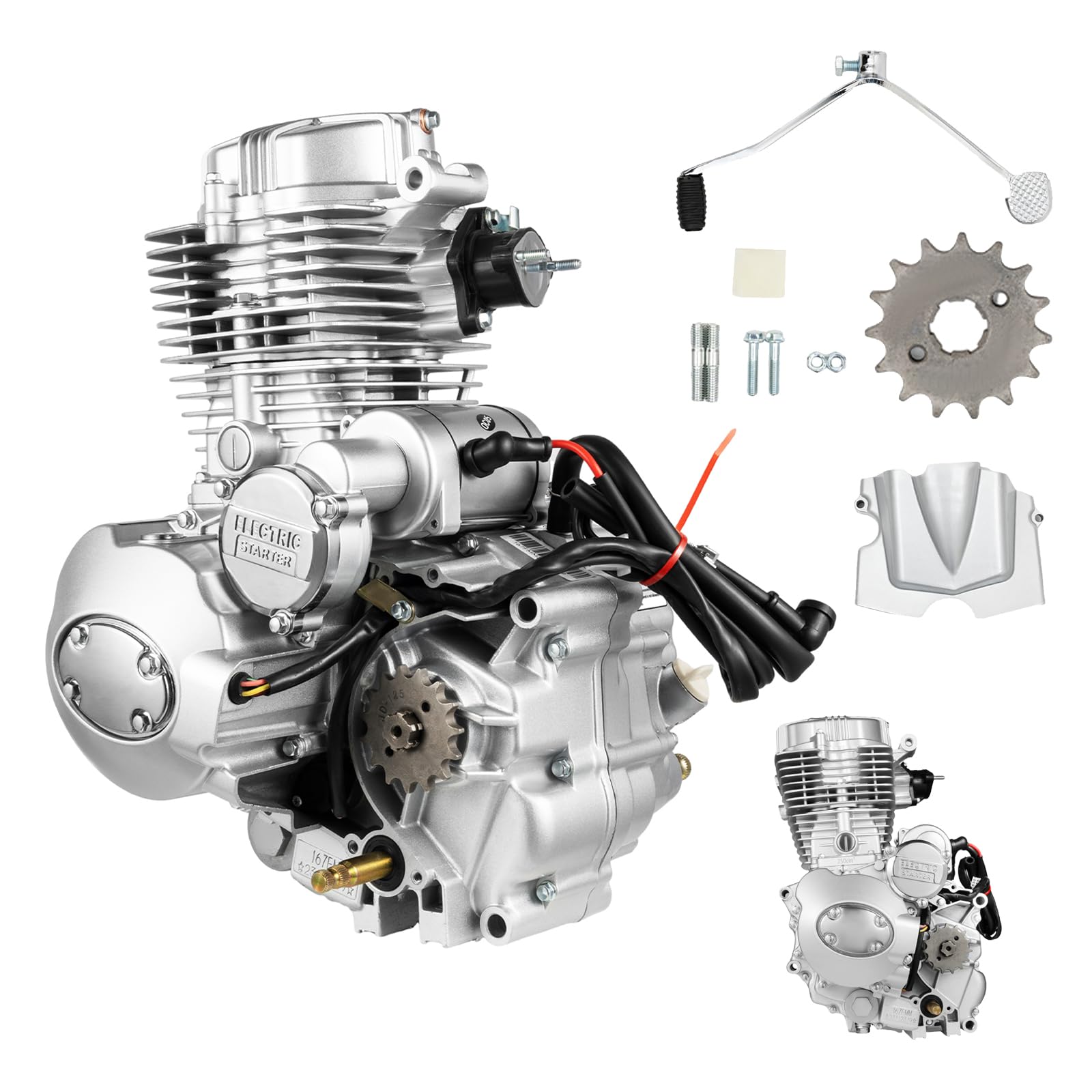 Amazon.com: JAYGOVAN 200CC 250CC ATV Engine Motor Kit 4-Stroke Assembly ...