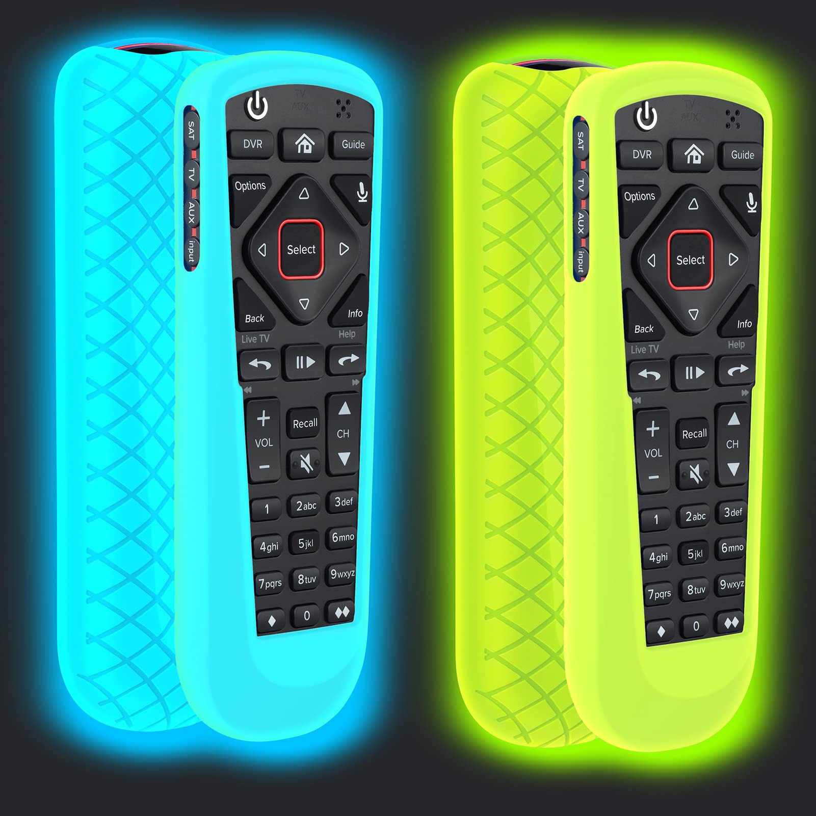 Amazon.com: 2 Pack Cover for Dish Network Remote, Case for Dish TV ...