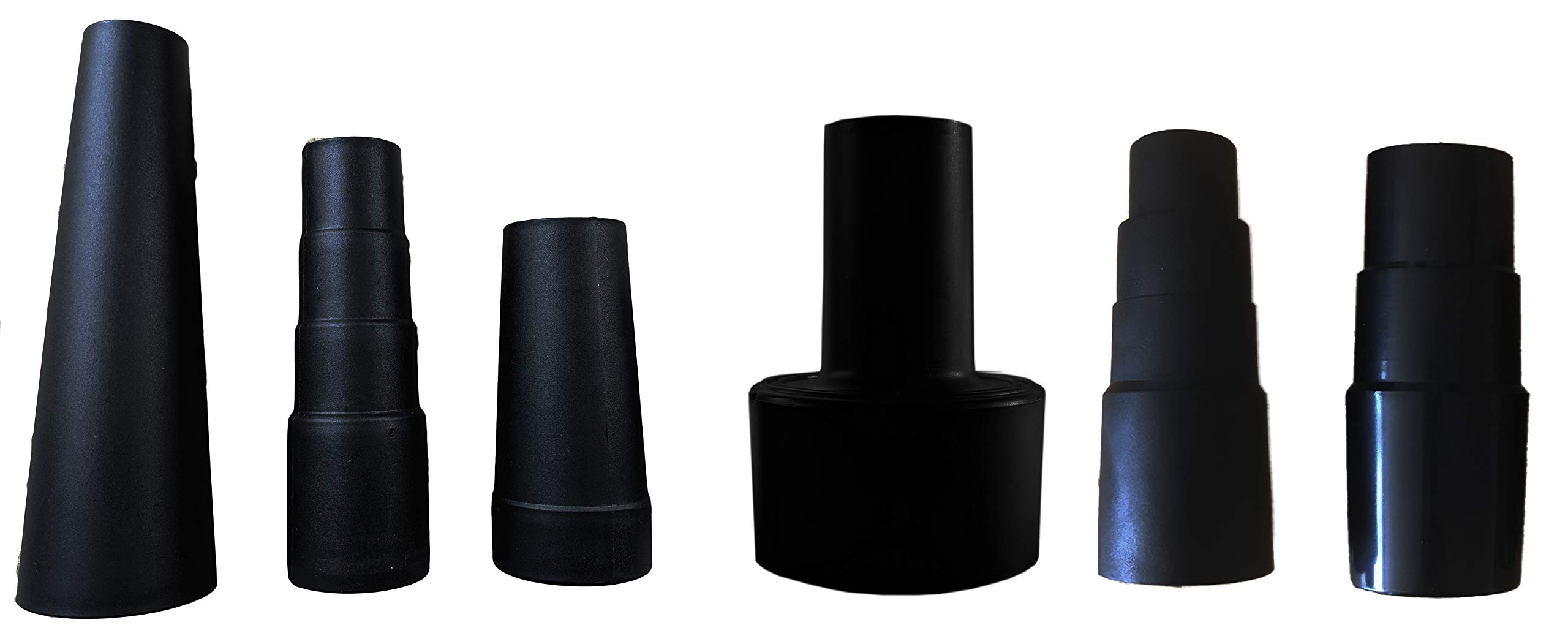 Amazon.com: Universal Vacuum Hose Adapter Kit Cone Reducers Set of 6 ...