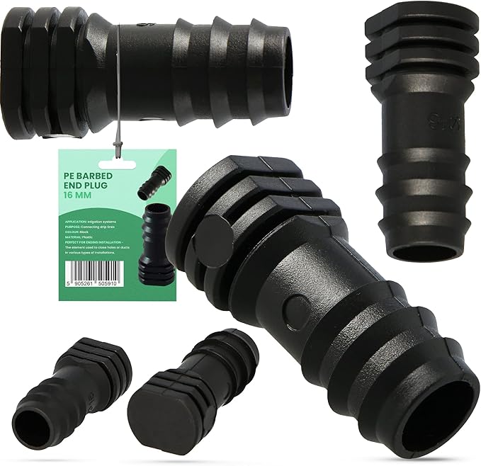 Embout de tuyau en polyéthylène - 16 mm - Connecteur d'irrigation de ...