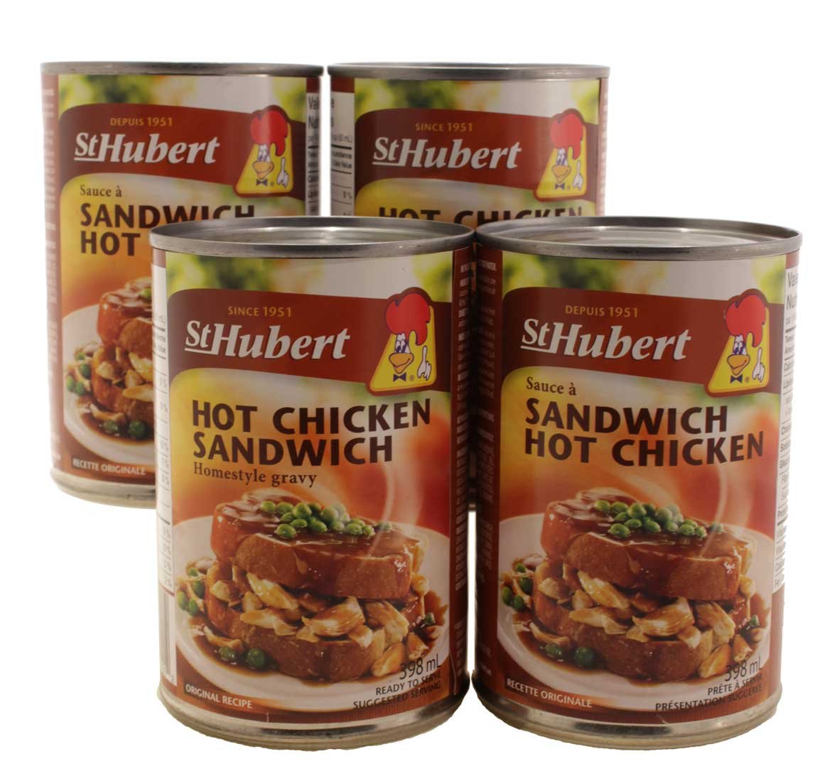Amazon.com : St Hubert Hot Chicken Sandwich Homestyle Gravy, 398ml / 13 ...