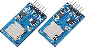 Amazon.com: 2pcs Micro SD Card Module Storage Board 6-pin TF Card ...