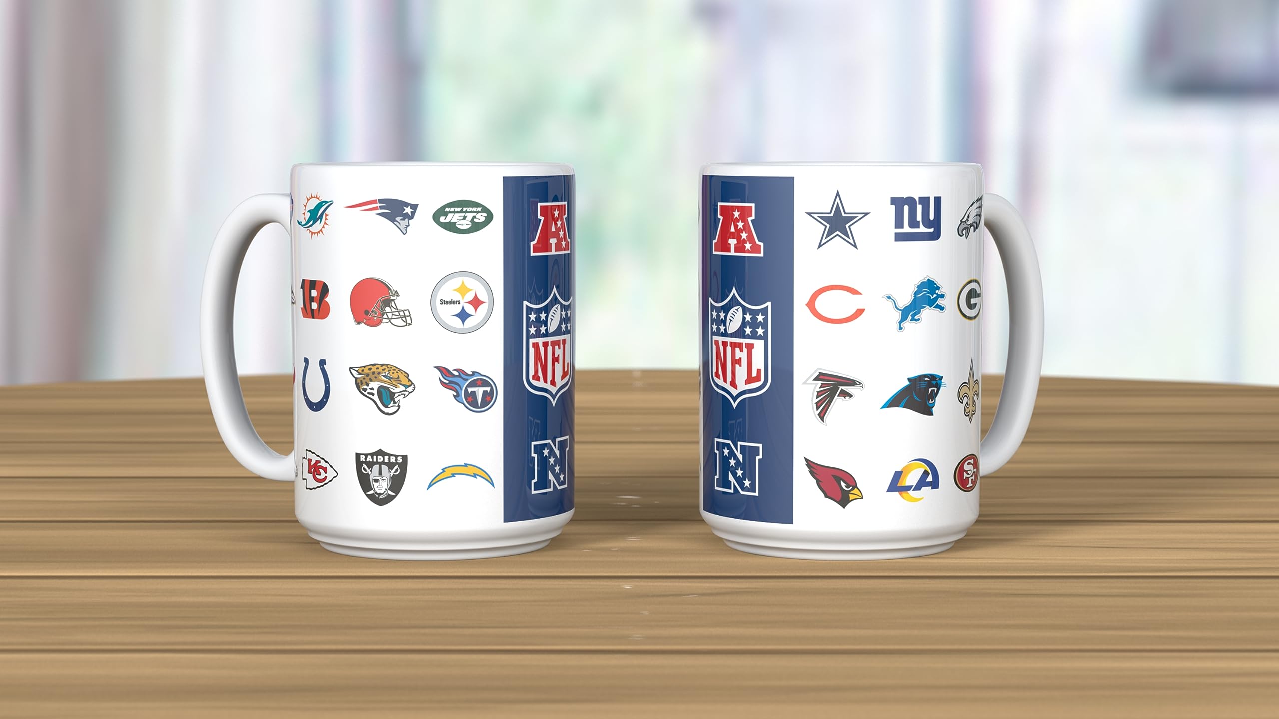 Nfl All Teams Logo All 32🏈 NFL Teams 9" Throwback Football Vintage
