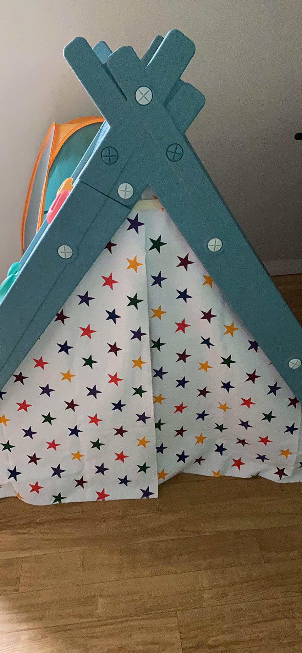 $27/mo - Finance Merax Foldable Triangle Climber, 4-in-1 Kids Hideaway ...