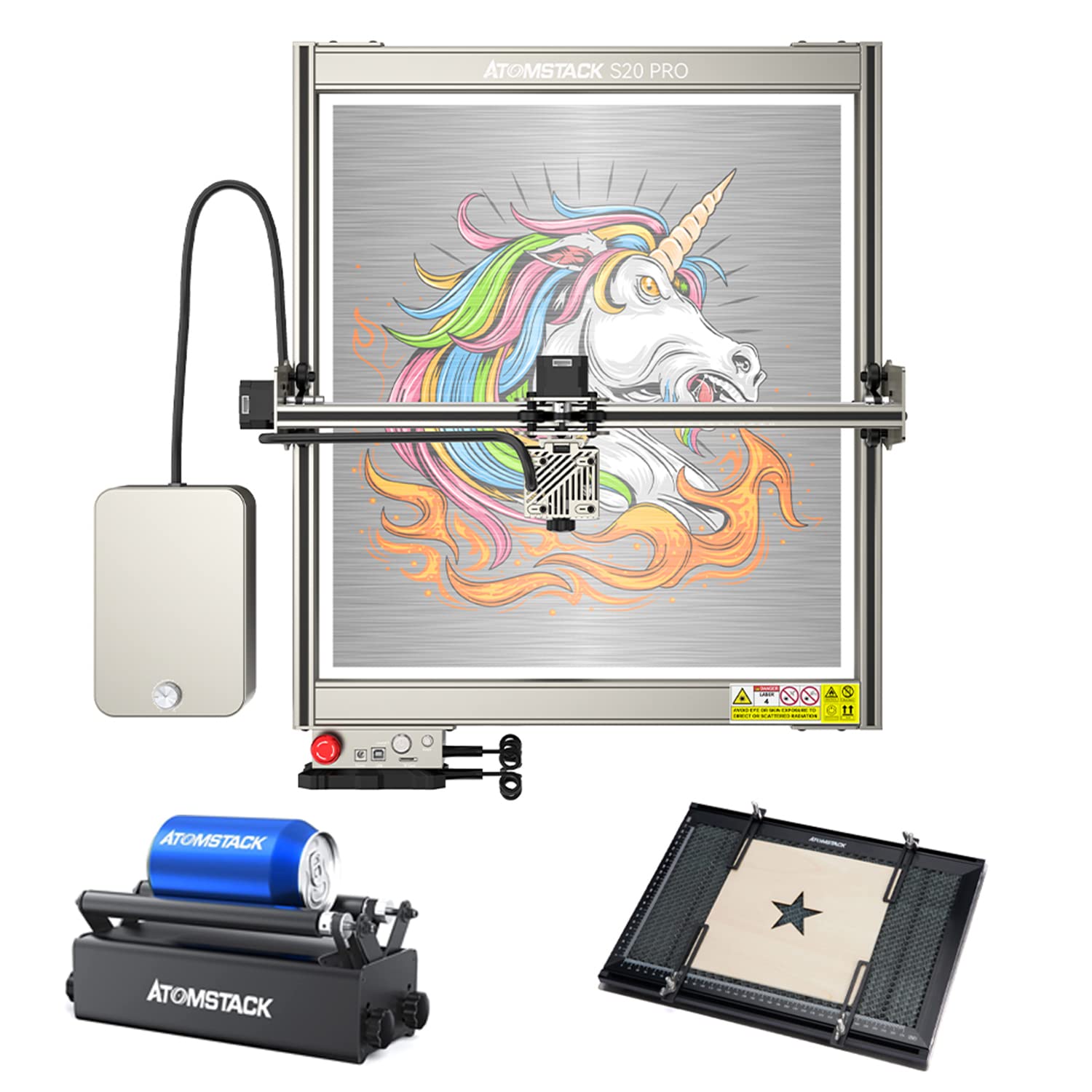 Buy ATOMSTACK S20 PRO Laser Engraving Machine,20W Output Power,Laser ...