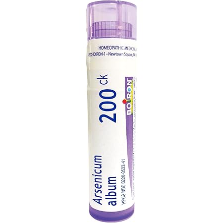 Amazon.com: Boiron Arsenicum Album 200CK Pellets, Homeopathic Medicine ...