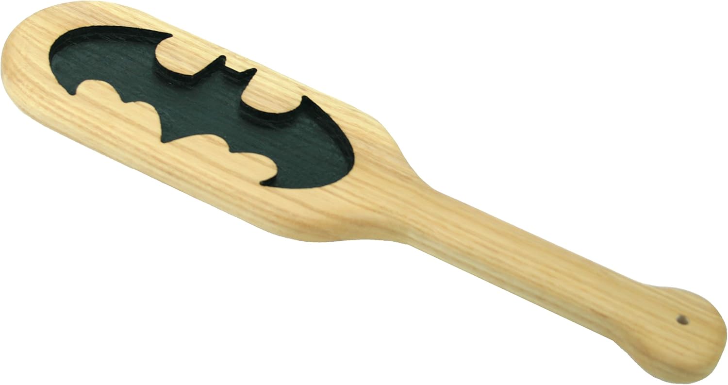 Amazon.com: Bat Paddle Discipline Spanking Paddle in Ash BDSM Fetish ...