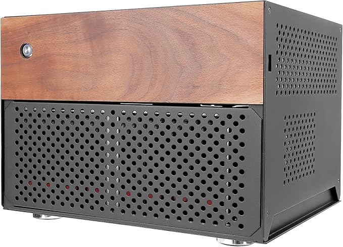 AUDHEID 8-Bay-NAS-Gehäuse , Computernetzwerk-Speicher, unterstützt 8x3 ...