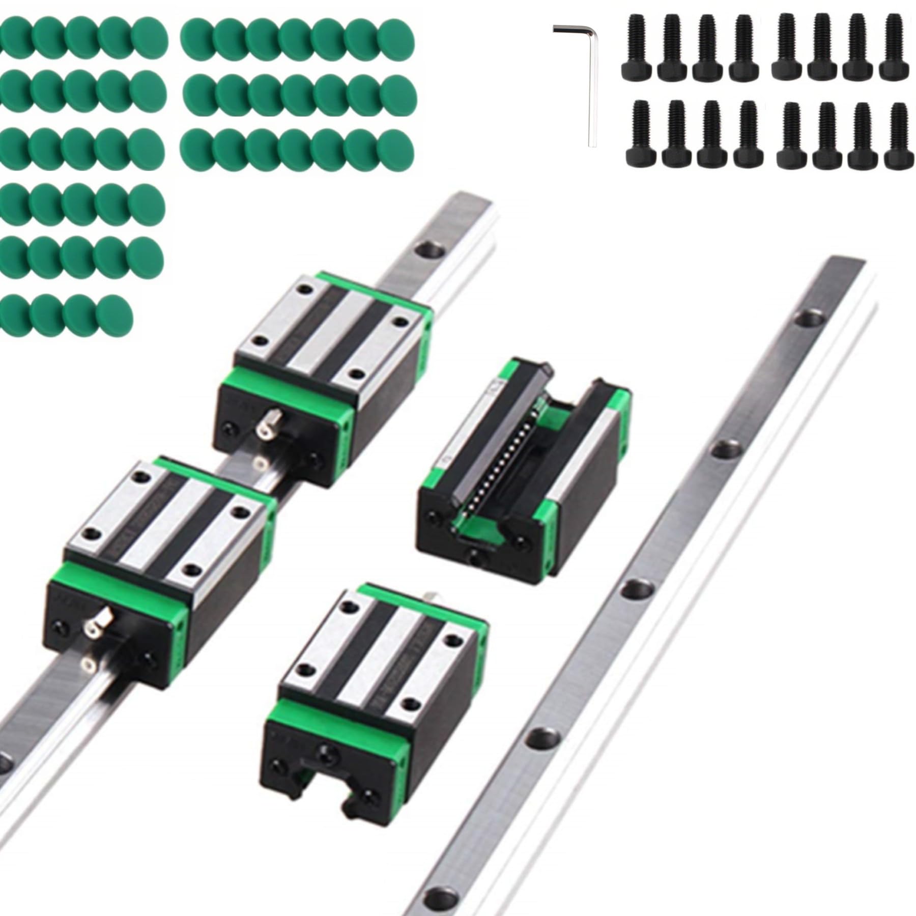 Snapklik.com : Linear Guide Rail 2 X HGR 15-1500mm Linear Slide Rail ...