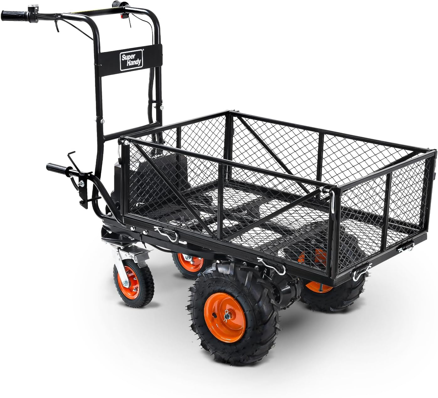 SuperHandy Electric Utility Service Cart with 660Lbs Load and 1000Lbs ...