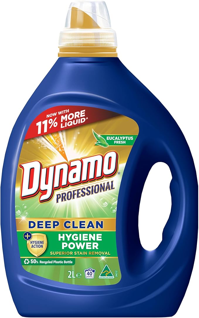 Dynamo Professional Hygiene Power Laundry Detergent Liquid 2L : Amazon ...
